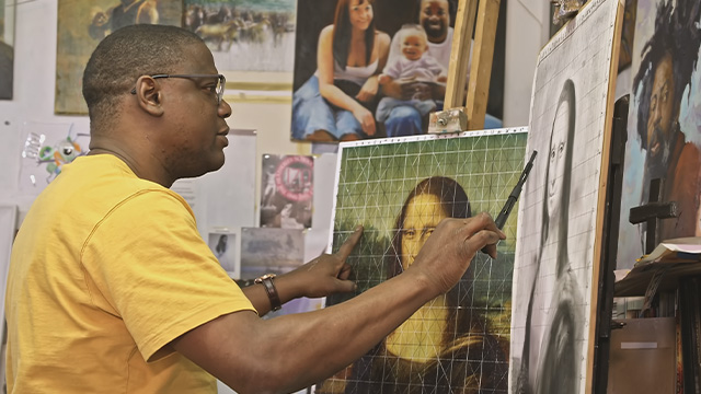 HOW TO PAINT THE MONA LISA | American Public Television